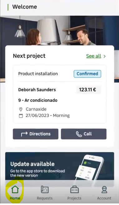 Home Tab - What is it for ? – ADEO Home Services